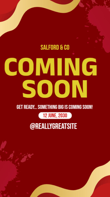 coming soon coming soon poster coming soon flyer Template | PosterMyWall