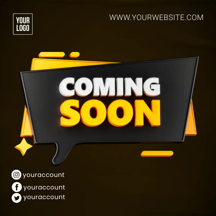 coming soon design Template | PosterMyWall