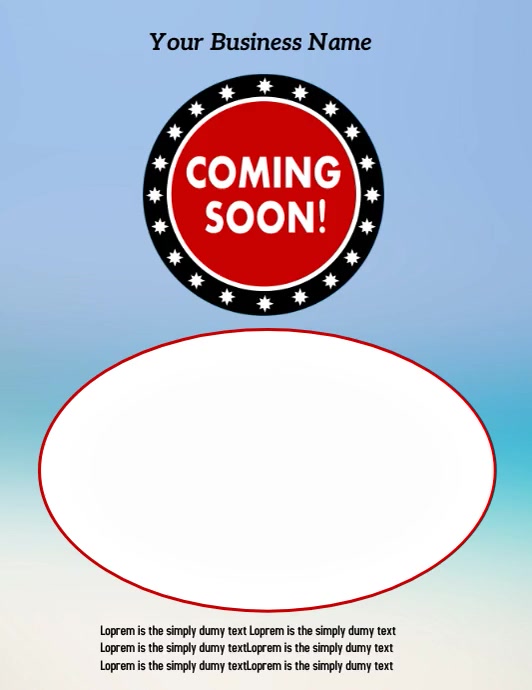 Coming Soon Template | PosterMyWall