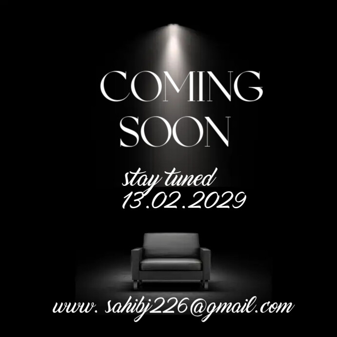 Coming soon Template | PosterMyWall