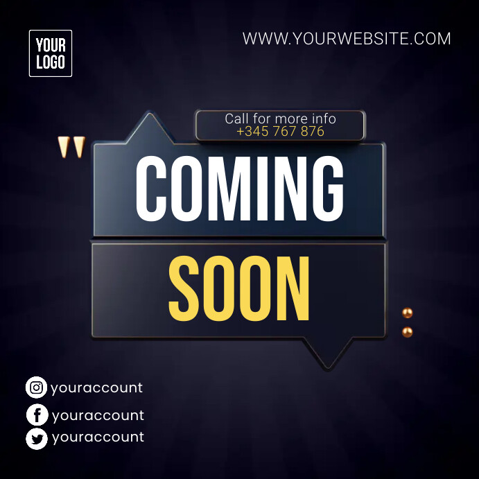 coming soon Template | PosterMyWall