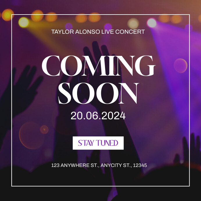 Coming Soon Template | PosterMyWall