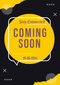 Coming soon background Template | PosterMyWall
