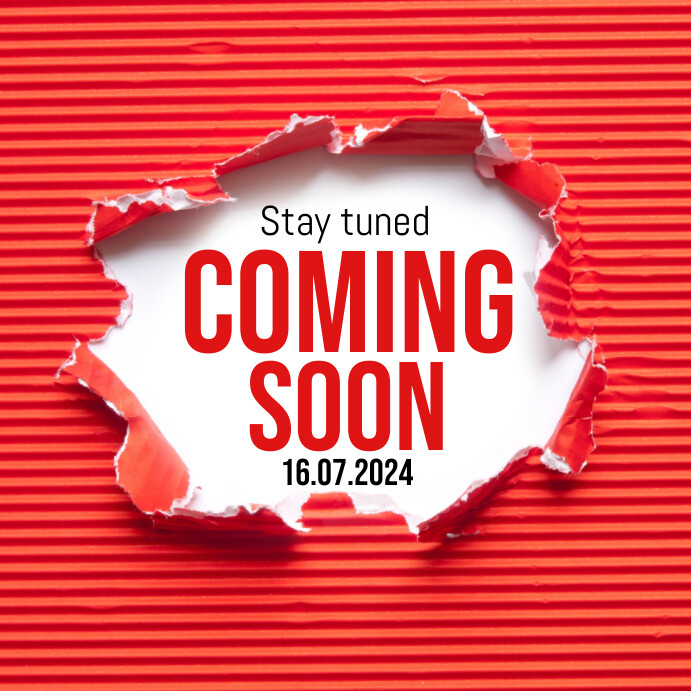 Coming soon Template | PosterMyWall