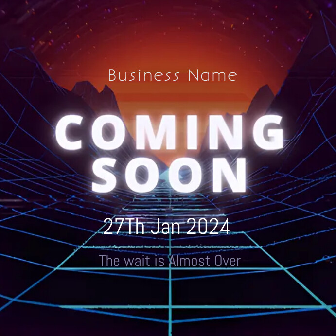 Coming Soon Template | PosterMyWall