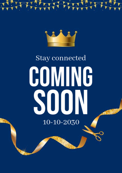 Coming soon Template | PosterMyWall