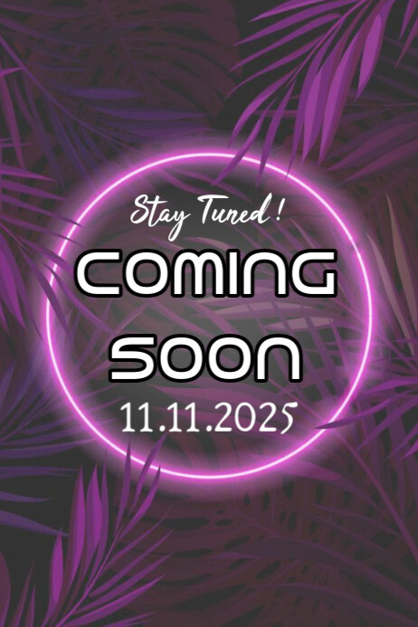 Coming Soon Template | PosterMyWall
