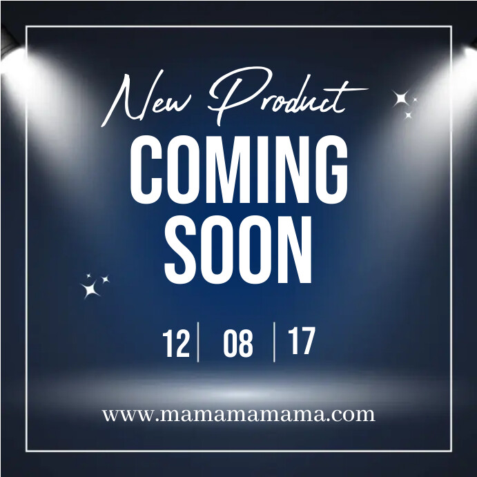 Coming soon Template | PosterMyWall