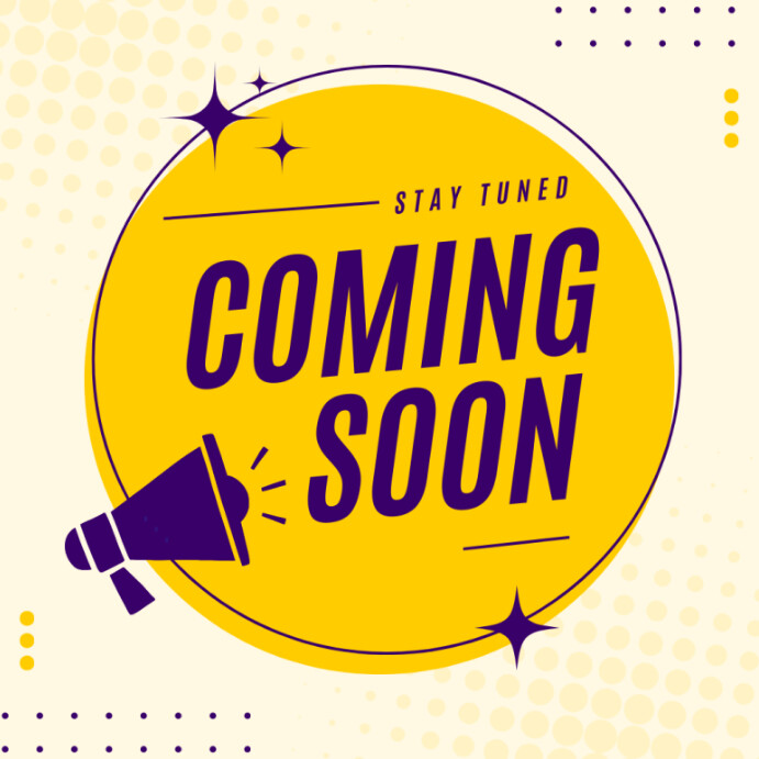 Plantilla de Coming soon | PosterMyWall