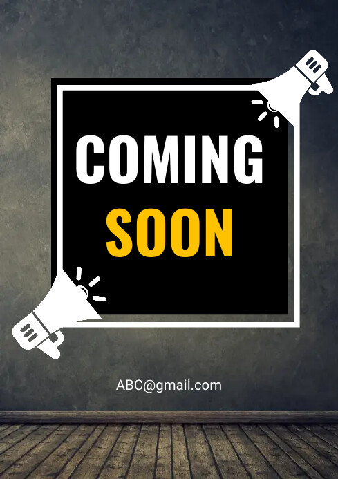 Coming Soon Template | PosterMyWall