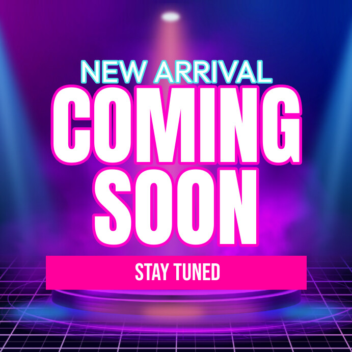 Plantilla de coming soon | PosterMyWall