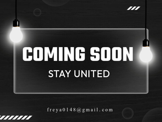 Coming soon Template | PosterMyWall