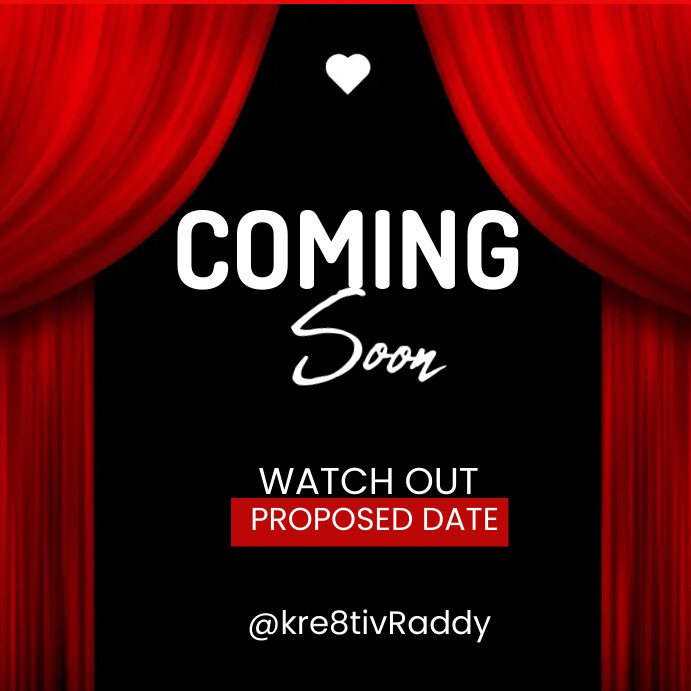 Coming Soon Template | PosterMyWall