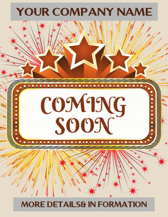 coming soon Template | PosterMyWall