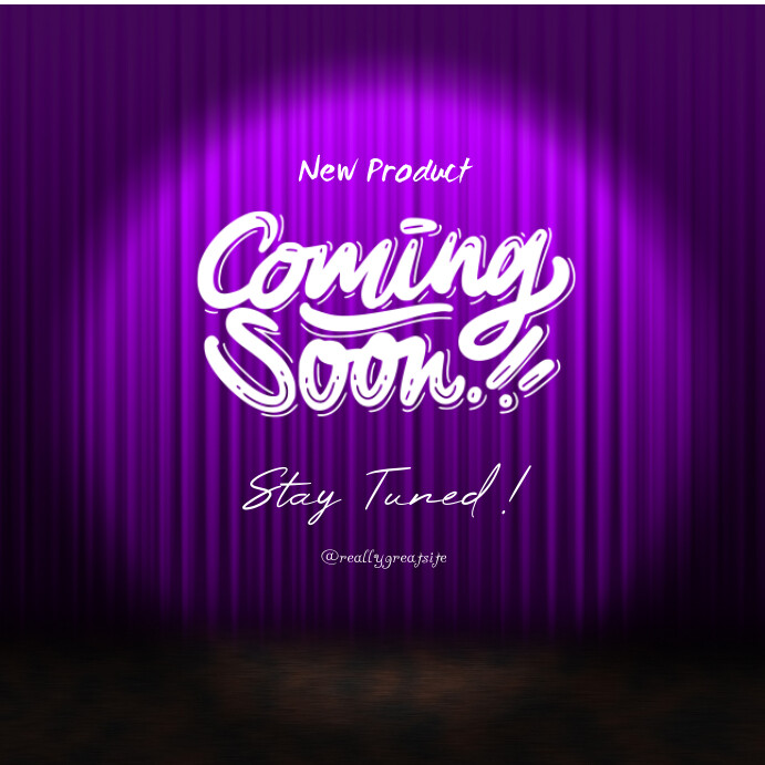 Coming Soon Template | PosterMyWall
