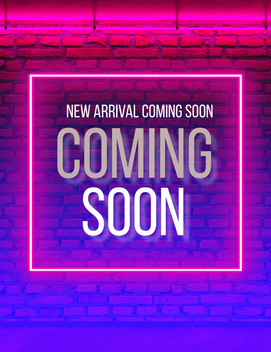 Coming soon Template | PosterMyWall