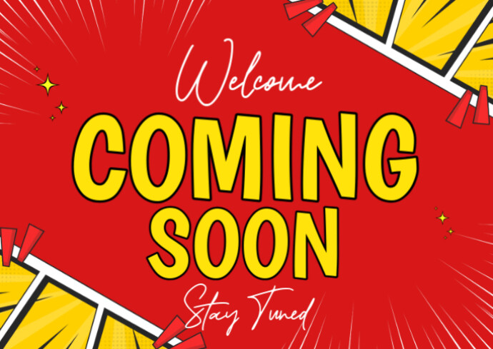 Coming soon Template | PosterMyWall