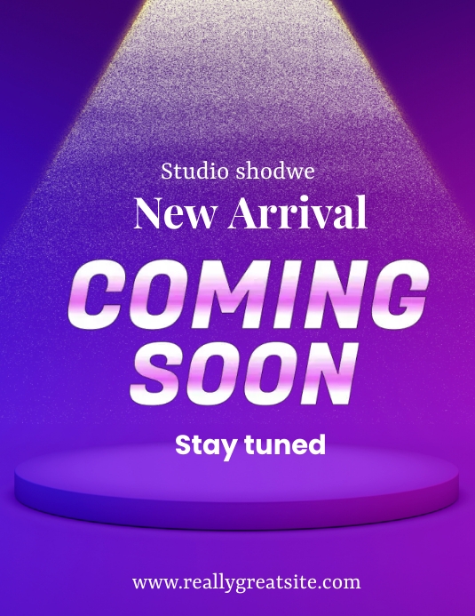 Coming soon Template | PosterMyWall