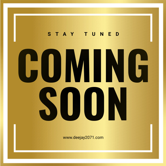 Plantilla de Coming soon | PosterMyWall