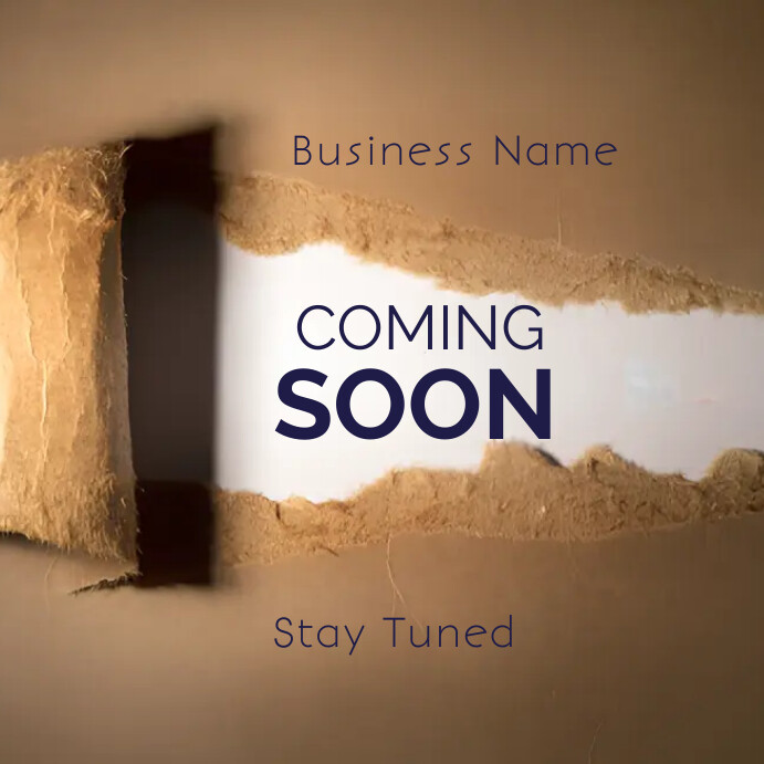 Coming Soon Template | PosterMyWall