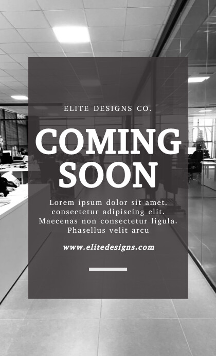 Coming soon flyer Template | PosterMyWall