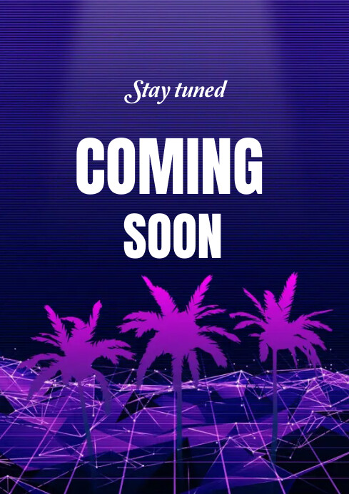 Coming soon flyer templates | PosterMyWall