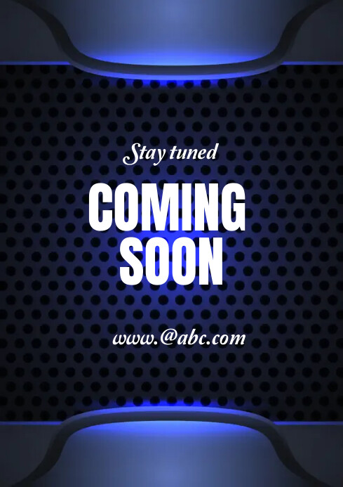Coming soon flyer templates | PosterMyWall