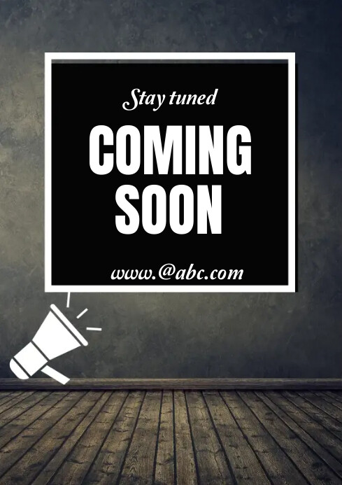 Coming soon flyer templates | PosterMyWall