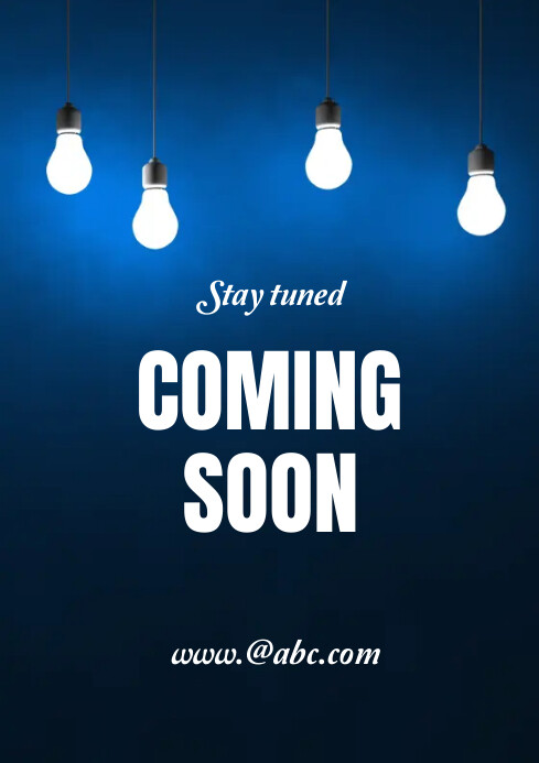 Coming soon flyer templates | PosterMyWall