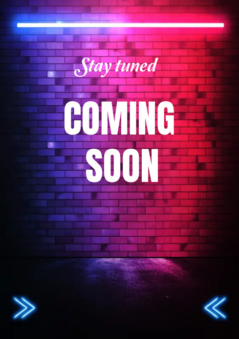 Coming soon flyer templates | PosterMyWall
