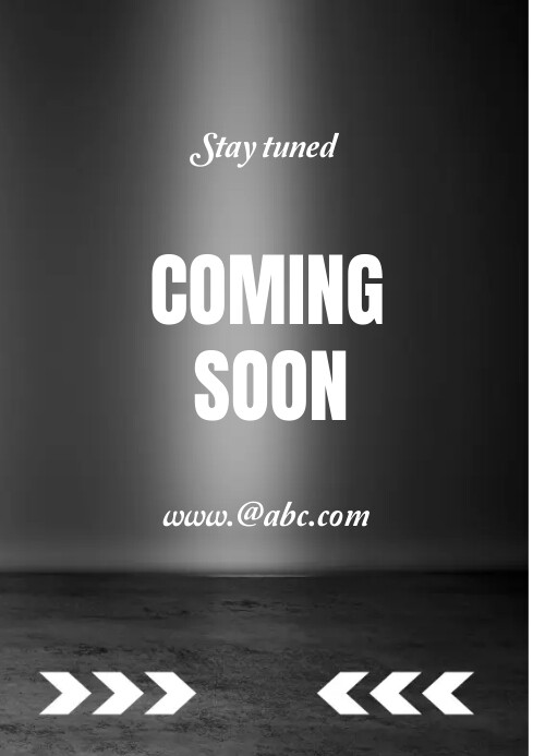 Coming soon flyer templates | PosterMyWall