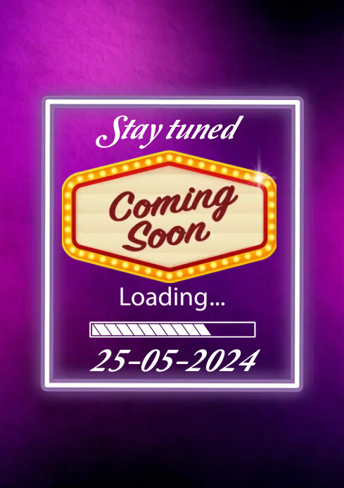 Coming soon flyer templates | PosterMyWall