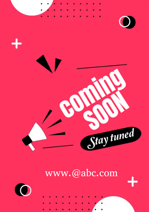 Coming soon flyer templates | PosterMyWall