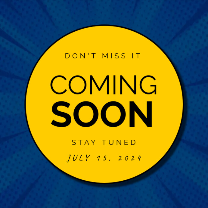 Coming soon free templates | PosterMyWall