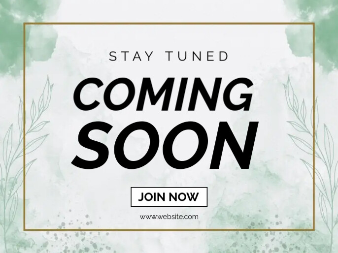 Coming soon free templates | PosterMyWall