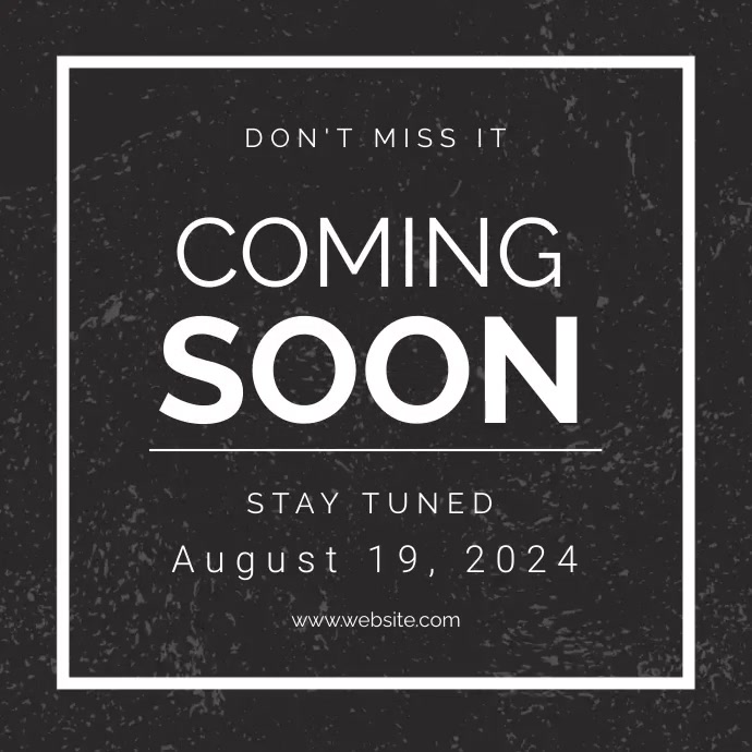 Coming soon free templates | PosterMyWall