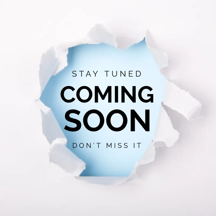 Coming soon free templates | PosterMyWall