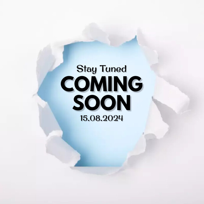 Coming Soon Instagram Post Template | PosterMyWall