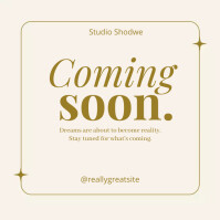 Coming Soon Instagram Post Template | PosterMyWall