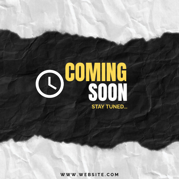 Coming soon Instagram post Template | PosterMyWall