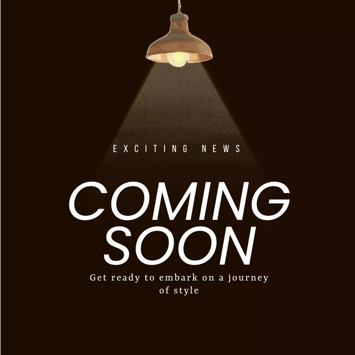 Coming Soon Instagram Post Template | PosterMyWall