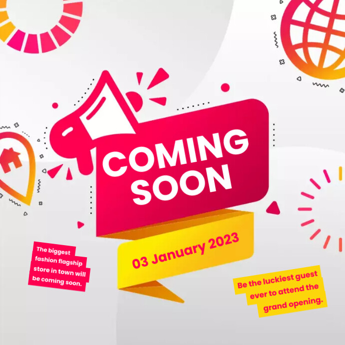 Copy of Coming Soon Instagram Post | PosterMyWall