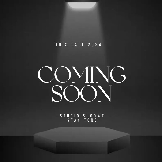 Coming Soon Instagram Post Template | PosterMyWall