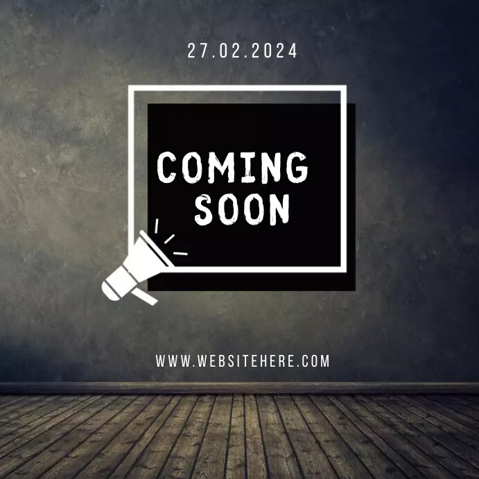 Coming Soon Instagram Post Template | PosterMyWall