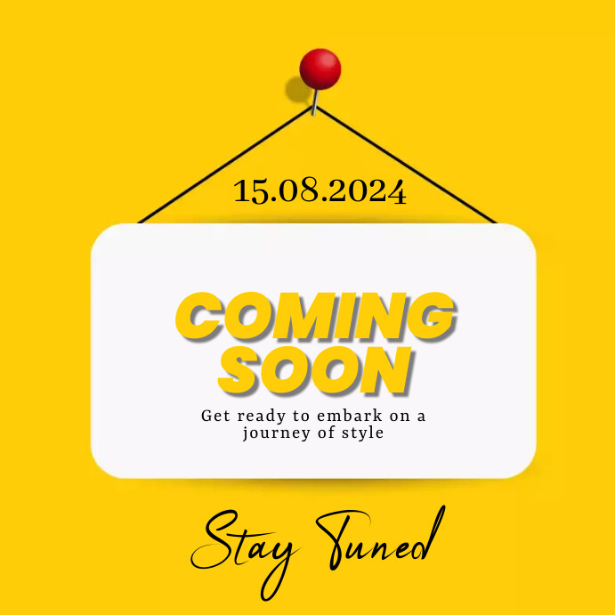 Coming Soon Instagram Post Template | PosterMyWall
