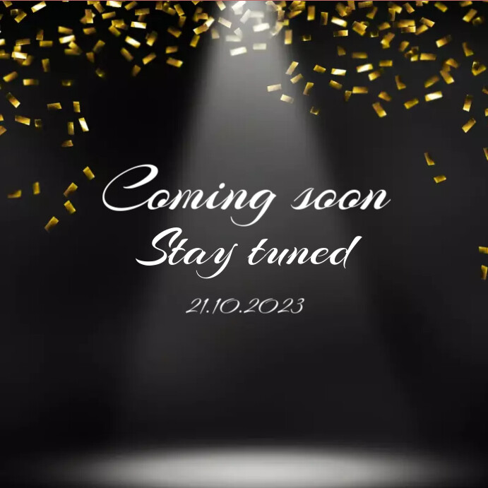 Coming Soon Instagram Post Templat | PosterMyWall