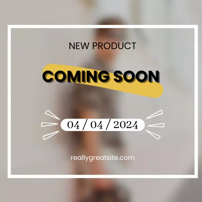 Coming Soon Instagram Post Template | PosterMyWall