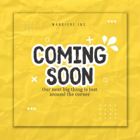 Coming Soon Instagram Post Template | PosterMyWall