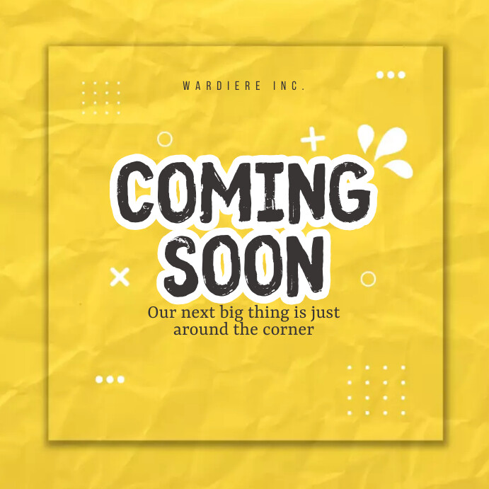 Coming Soon Instagram Post Template | PosterMyWall