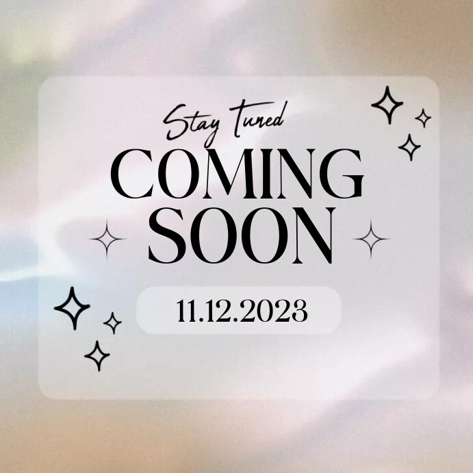 Coming Soon Instagram Post Template | PosterMyWall